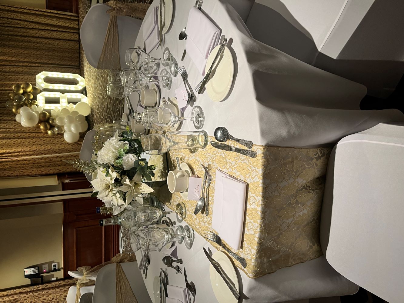 80th party with Ballloons